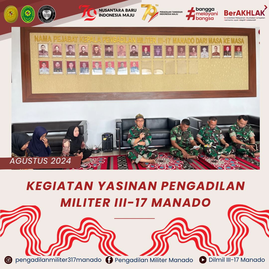Pengadilan Militer III-17 Manado | Pusat Informasi Pengadilan Militer di Kota Manado